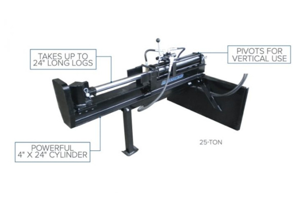 Blue Diamond Attachments Log Splitter - 25 Ton Traditional » King Ranch ...