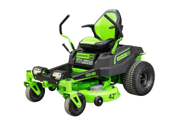 Greenworks 82V 42" CrossoverZ Ride-On Zero Turn Mower (CRZ428) » King ...