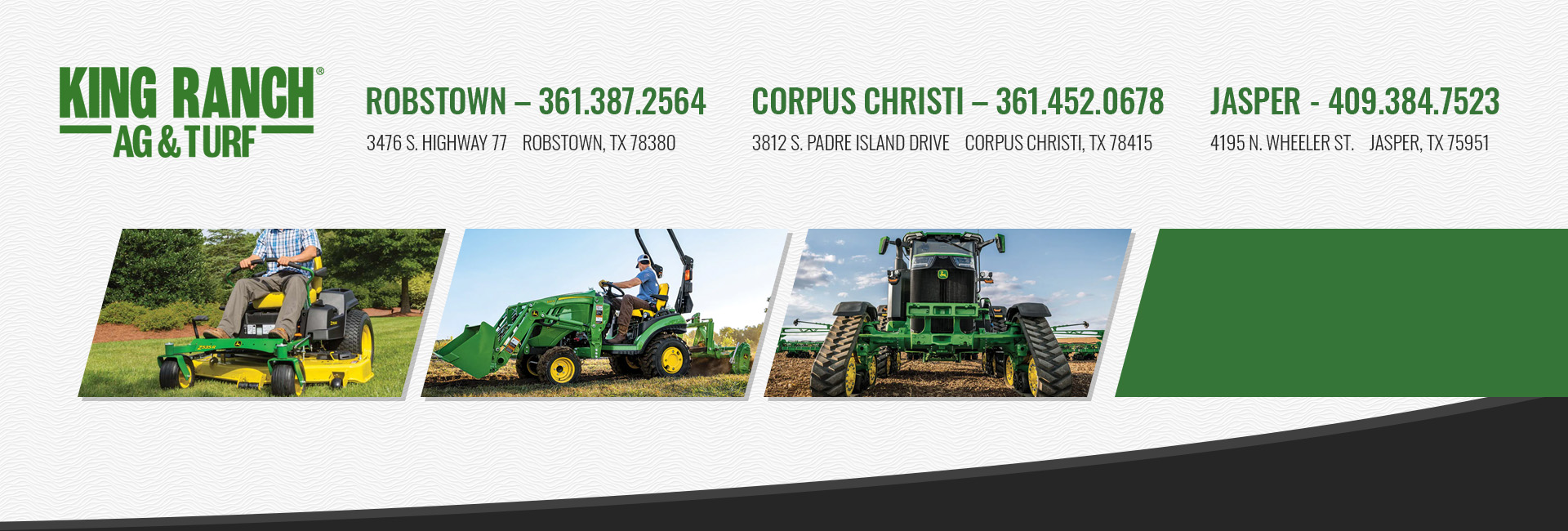 John Deere Dealer » King Ranch Ag & Turf